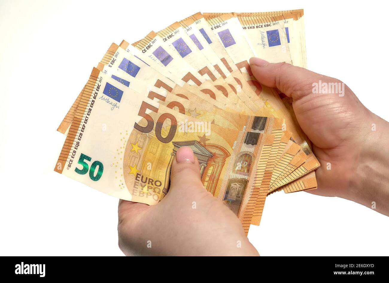 Girl with euro hi-res stock photography and images - Alamy