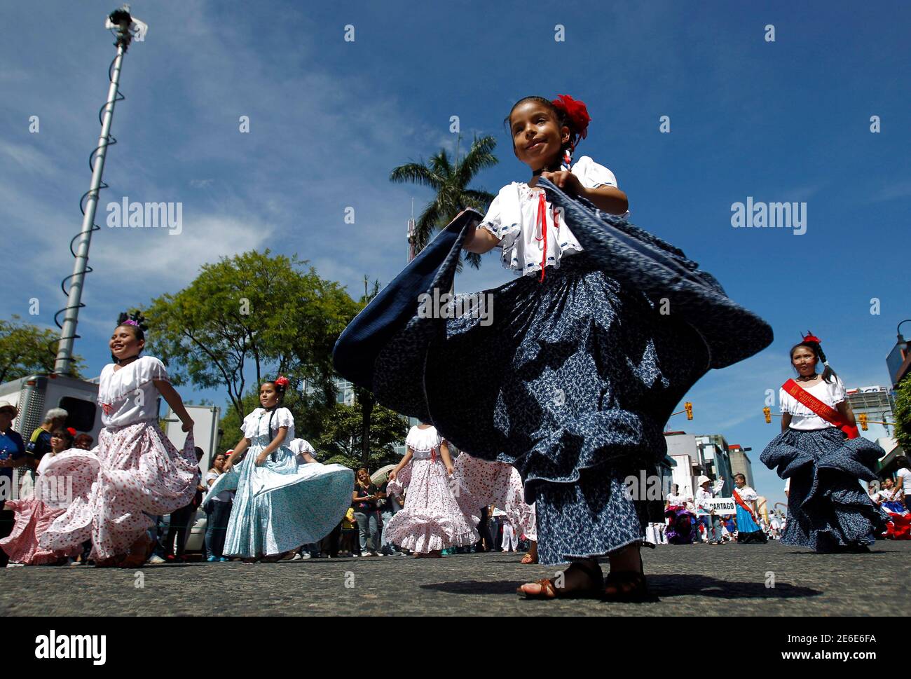 Costa rica independence parade hi-res stock photography and images - Alamy