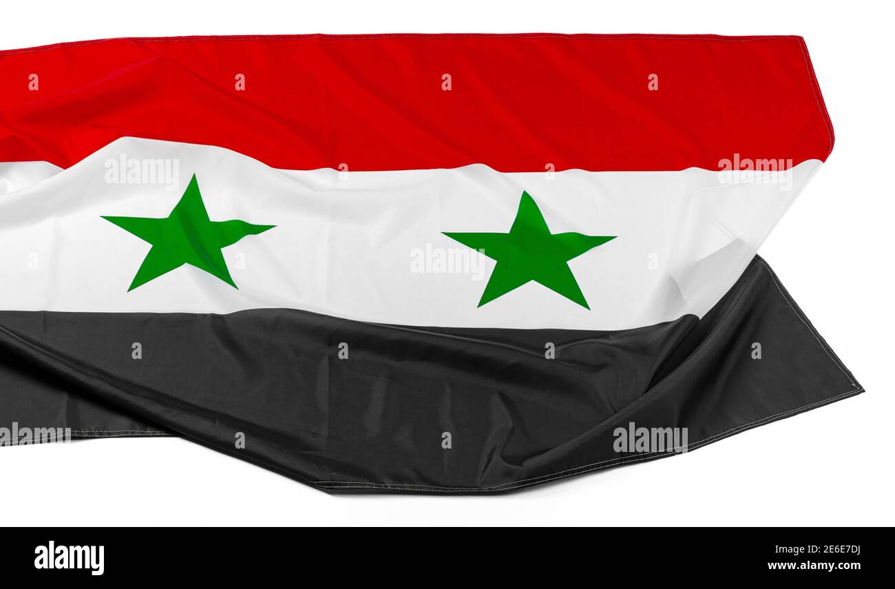 Satin texture syrian flag hi-res stock photography and images - Alamy