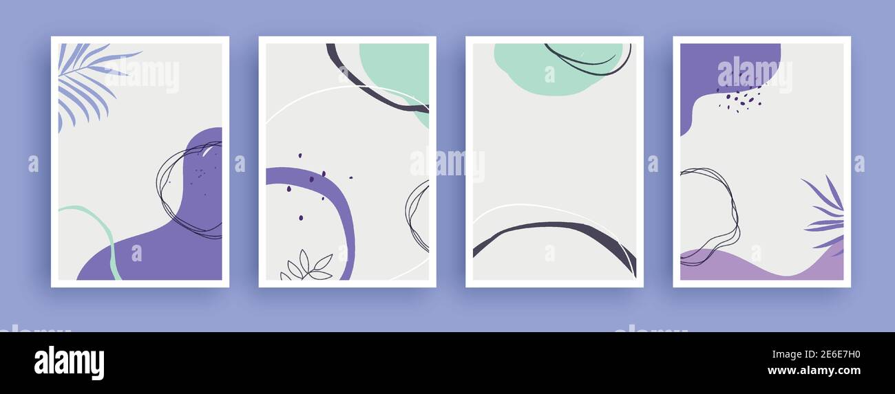 Abstract art painting with pastel colors background. Minimalist ...