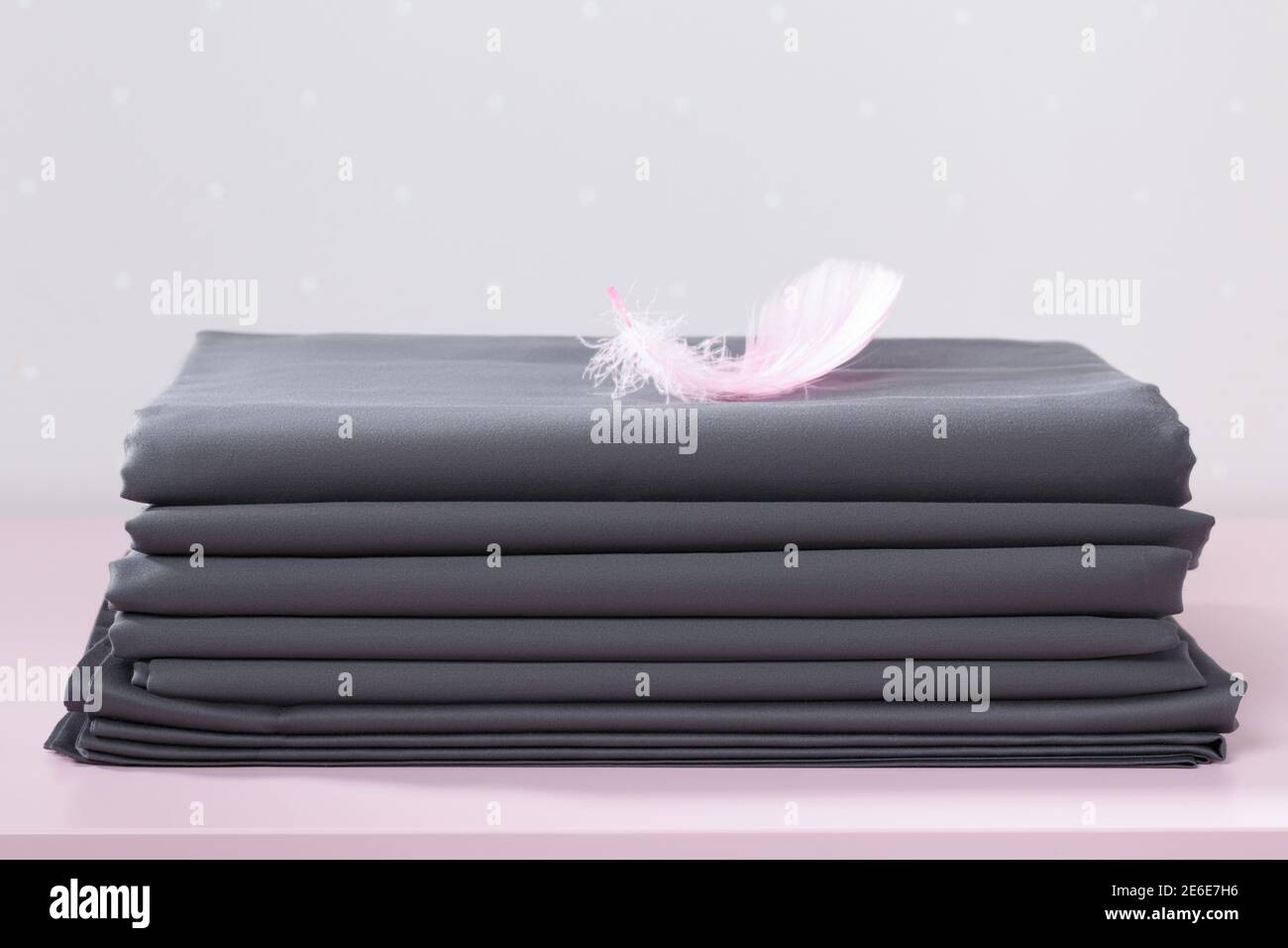 Folded laundry sheets hi-res stock photography and images - Alamy