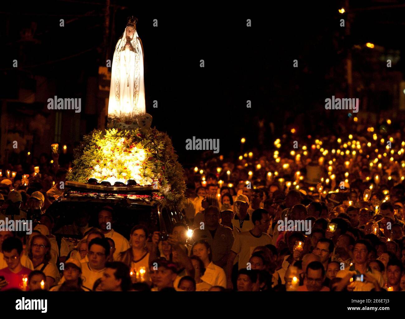 Honoring virgin mary hi-res stock photography and images - Alamy