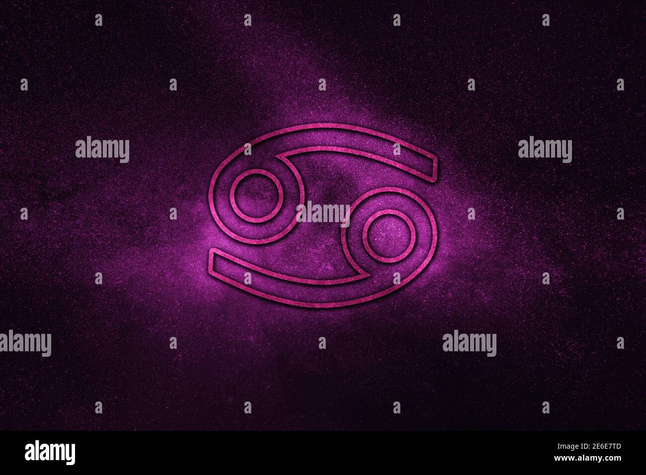 Cancer zodiac sign, night sky, Horoscope Astrology background, Cancer ...