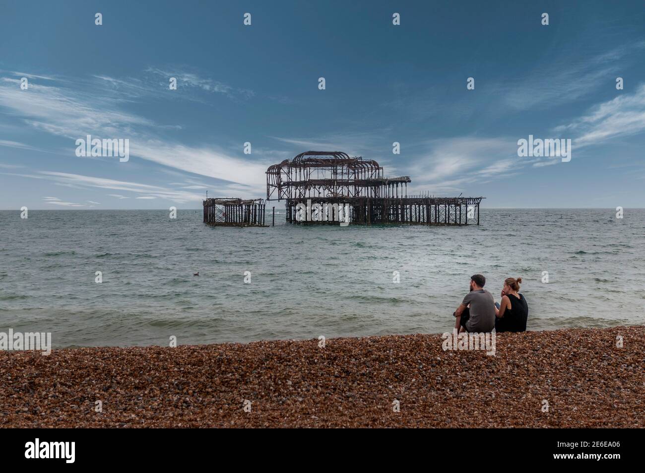 Old brighton pier hi-res stock photography and images - Alamy