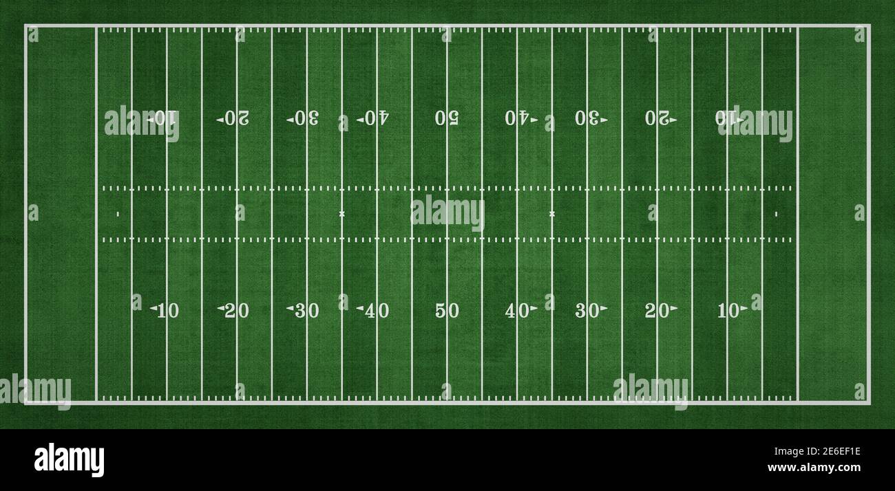 Top view of American Football field, Sport Background Stock Photo - Alamy