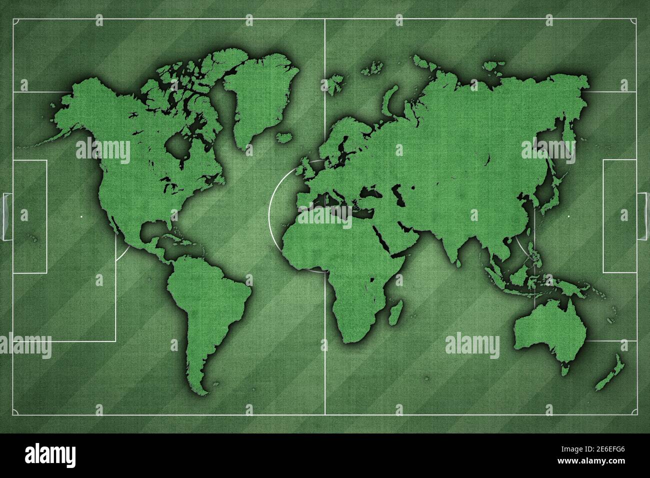 World map Soccer Field, Green Grass, Football World, sport background ...