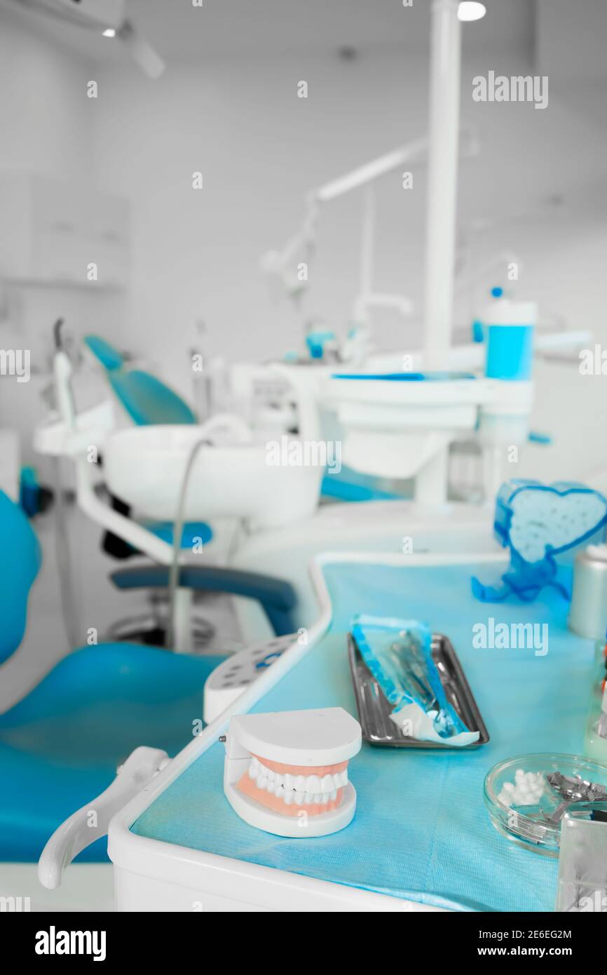 Dental tools in mouth hi-res stock photography and images - Alamy