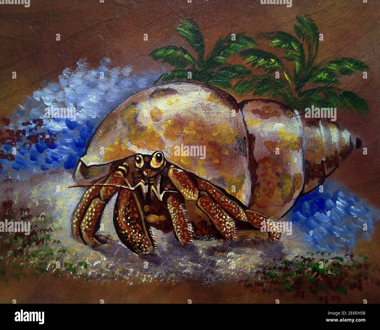 Cute Crab Painting