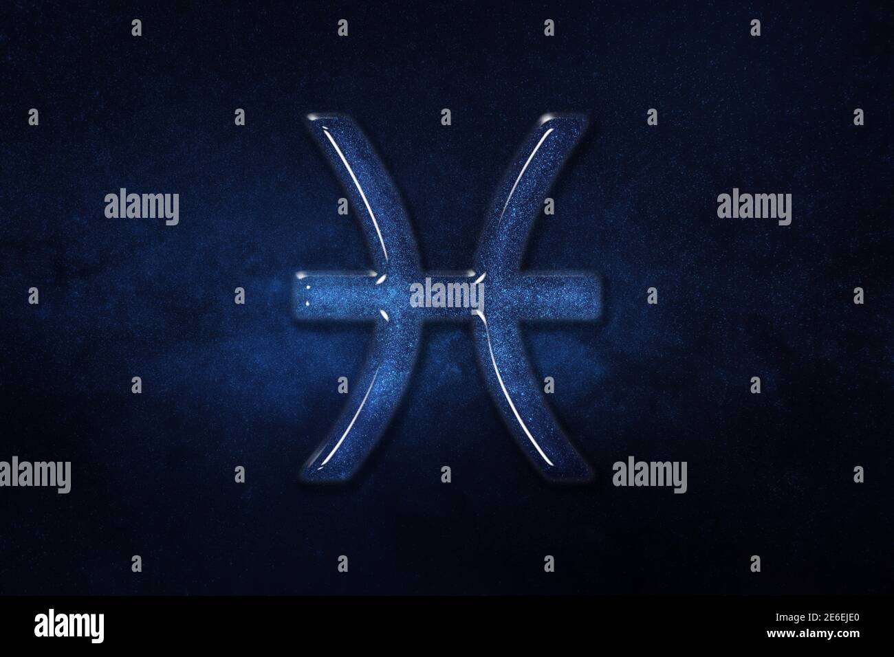 Pisces zodiac sign, blue sky, Horoscope Astrology background, Pisces ...