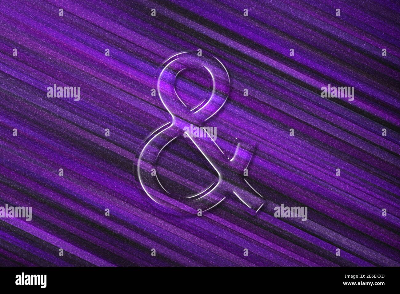 Elegant ampersand hi-res stock photography and images - Alamy
