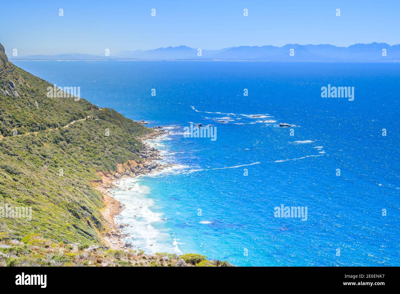 View of Cape Point on a beautiful summer’s morning, Cape Point Nature ...