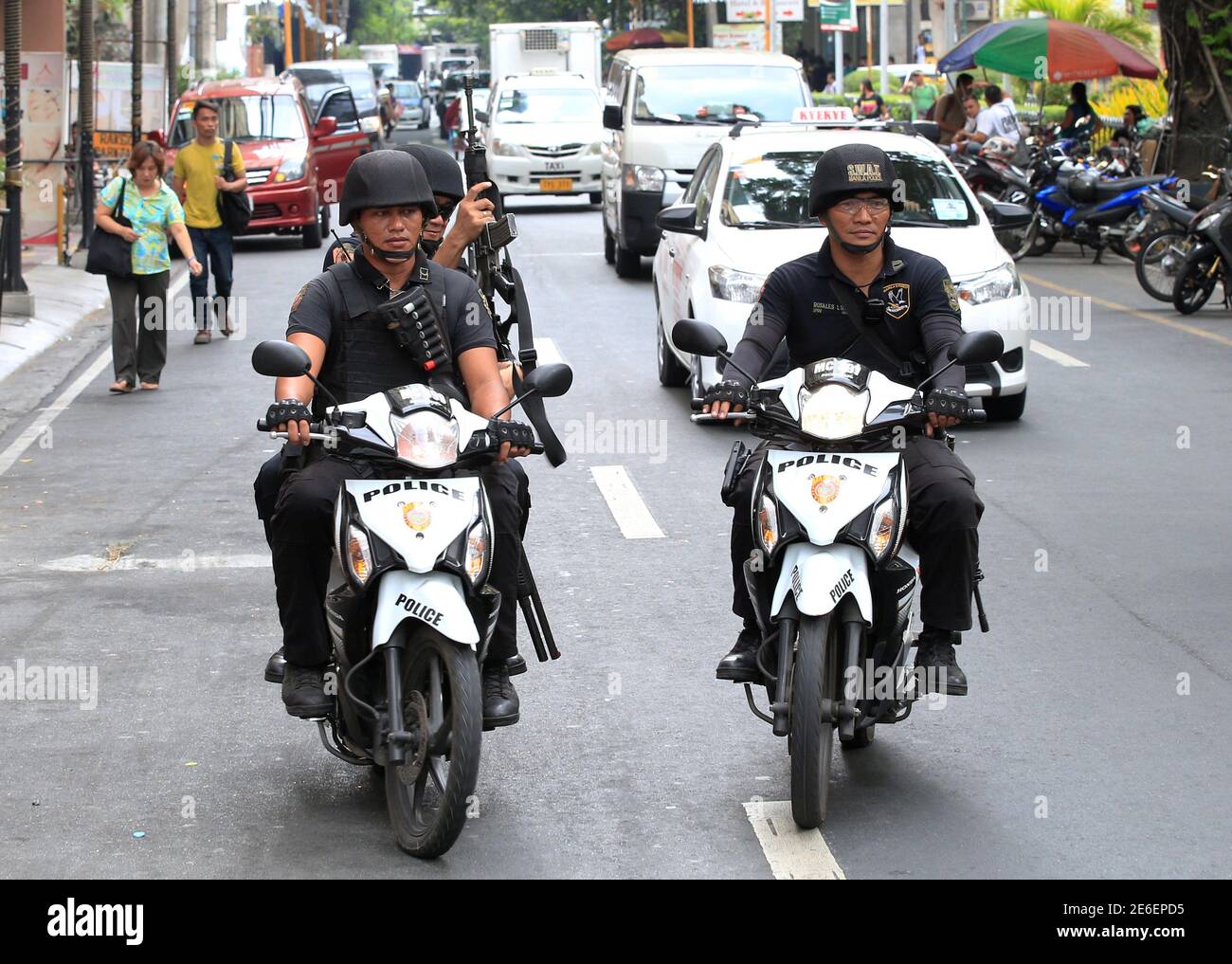 Philippine national police members special hi-res stock photography and ...