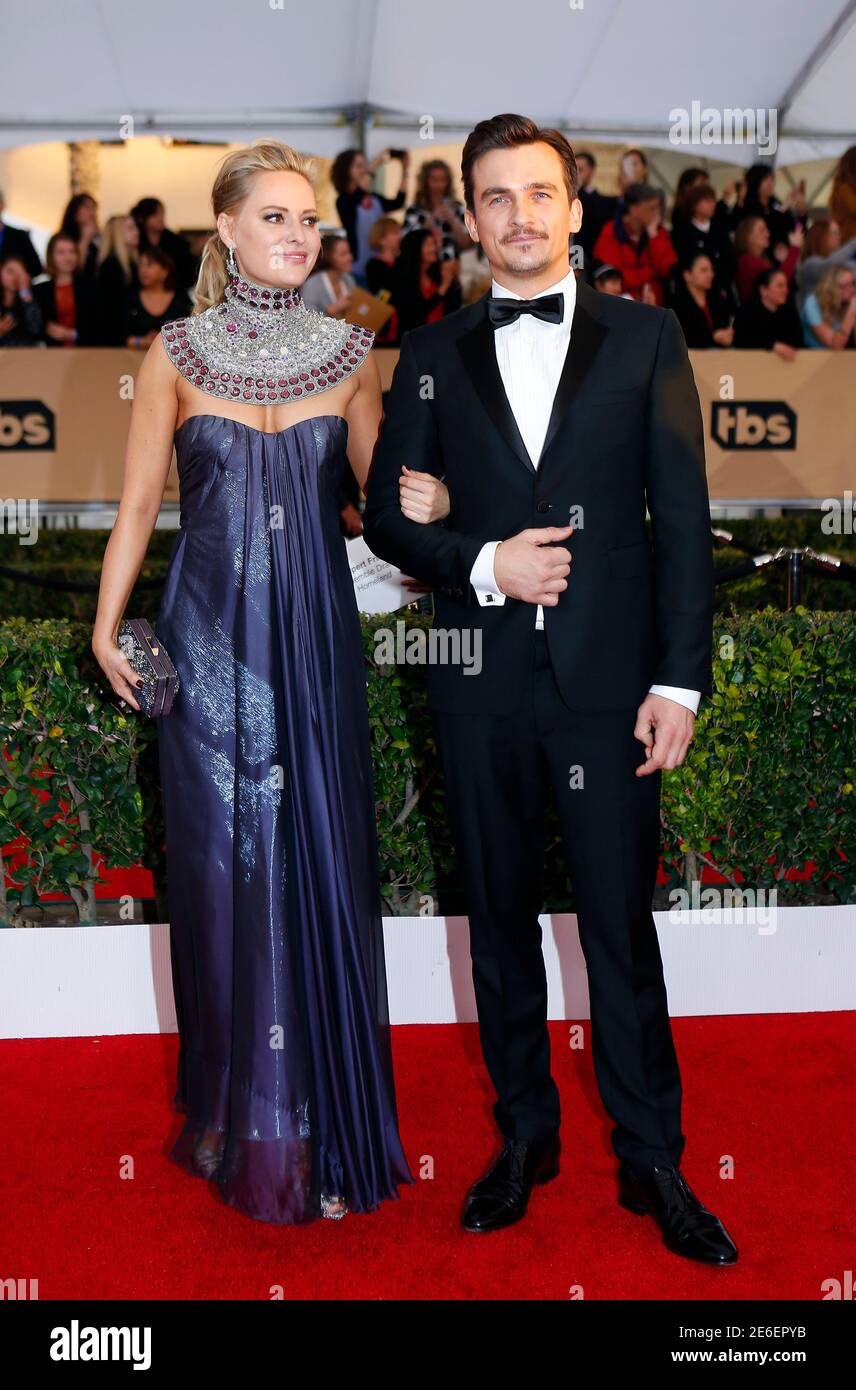Rupert Friend And Aimee Mullins High Resolution Stock Photography and ...