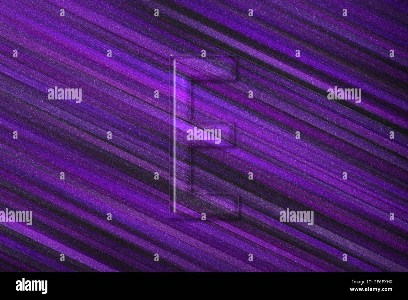 Epsilon sign. Epsilon letter, Greek alphabet Symbol, violet background ...