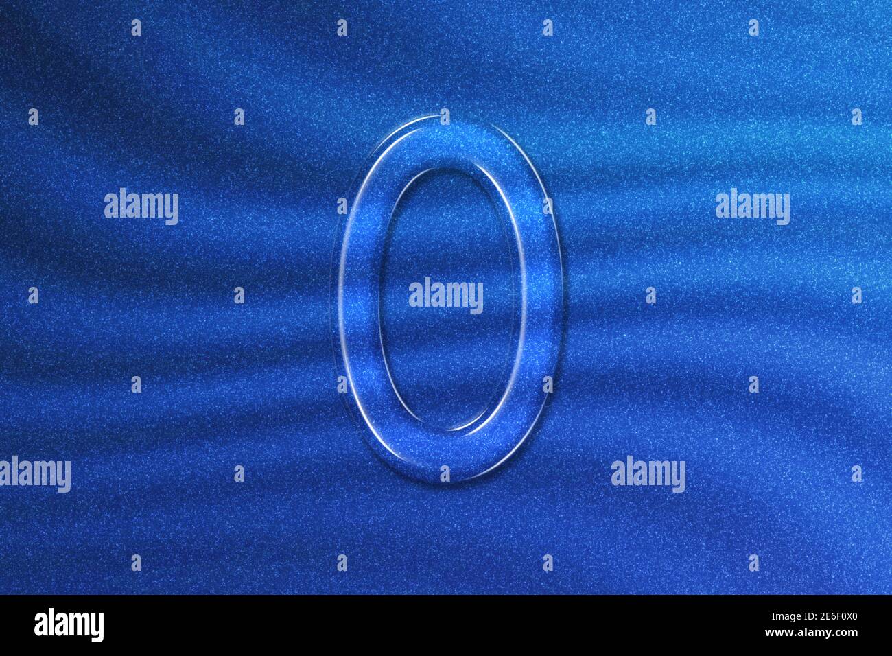 Omicron sign. Omicron letter, Greek alphabet Symbol, blue glitter ...