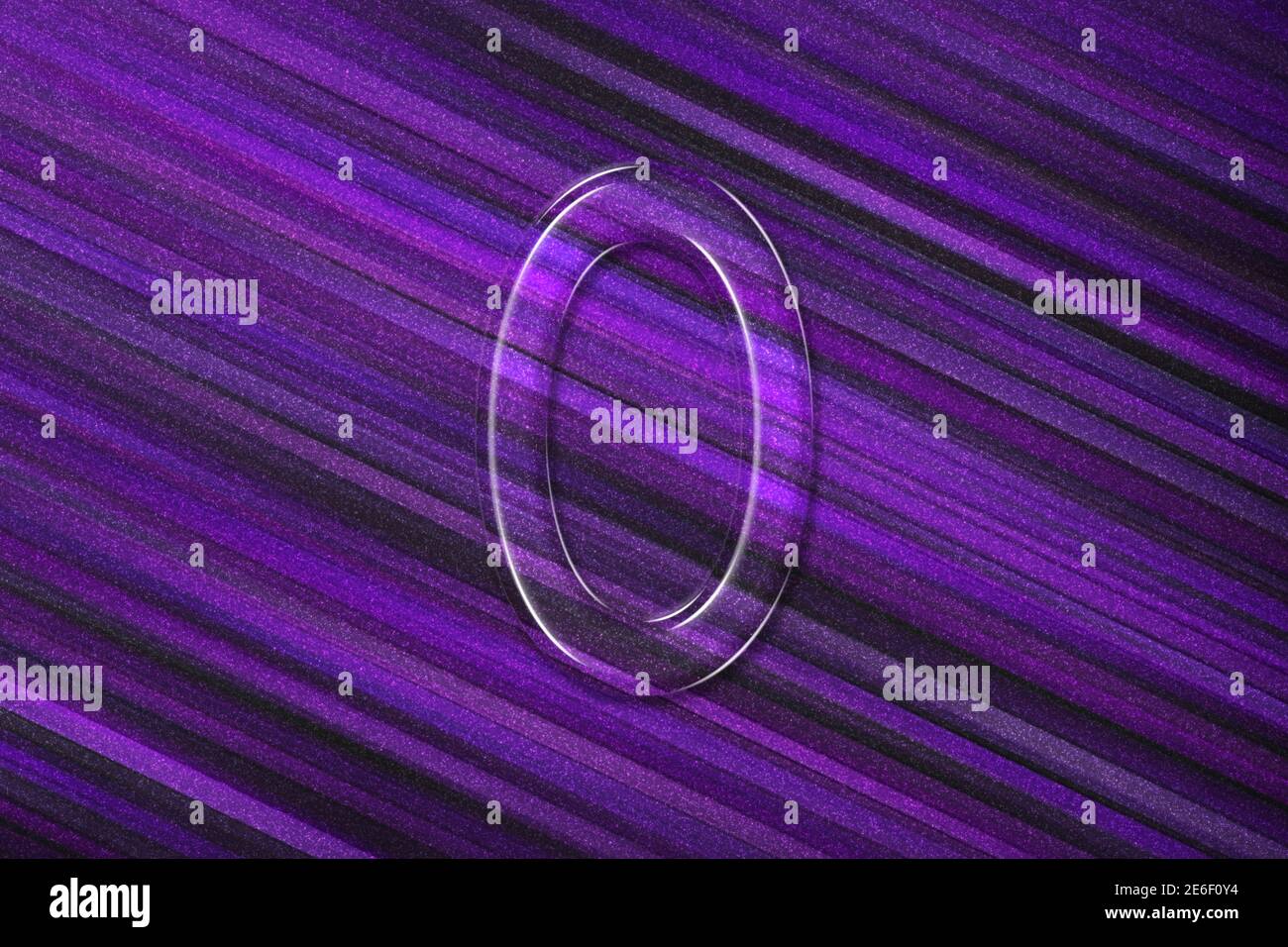 Omicron sign. Omicron letter, Greek alphabet Symbol, violet background ...