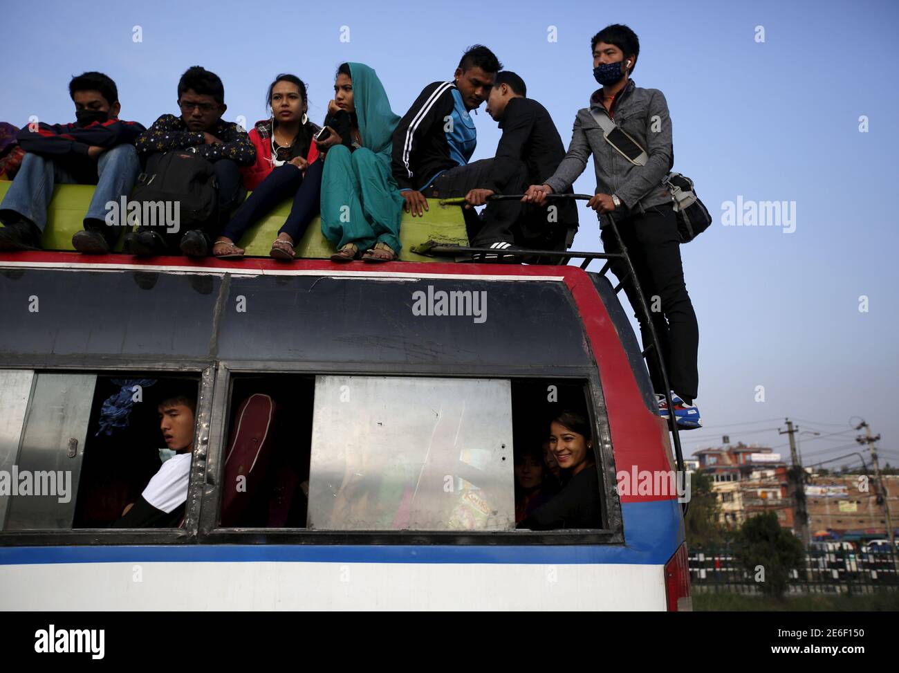 Hail bus hi-res stock photography and images - Alamy