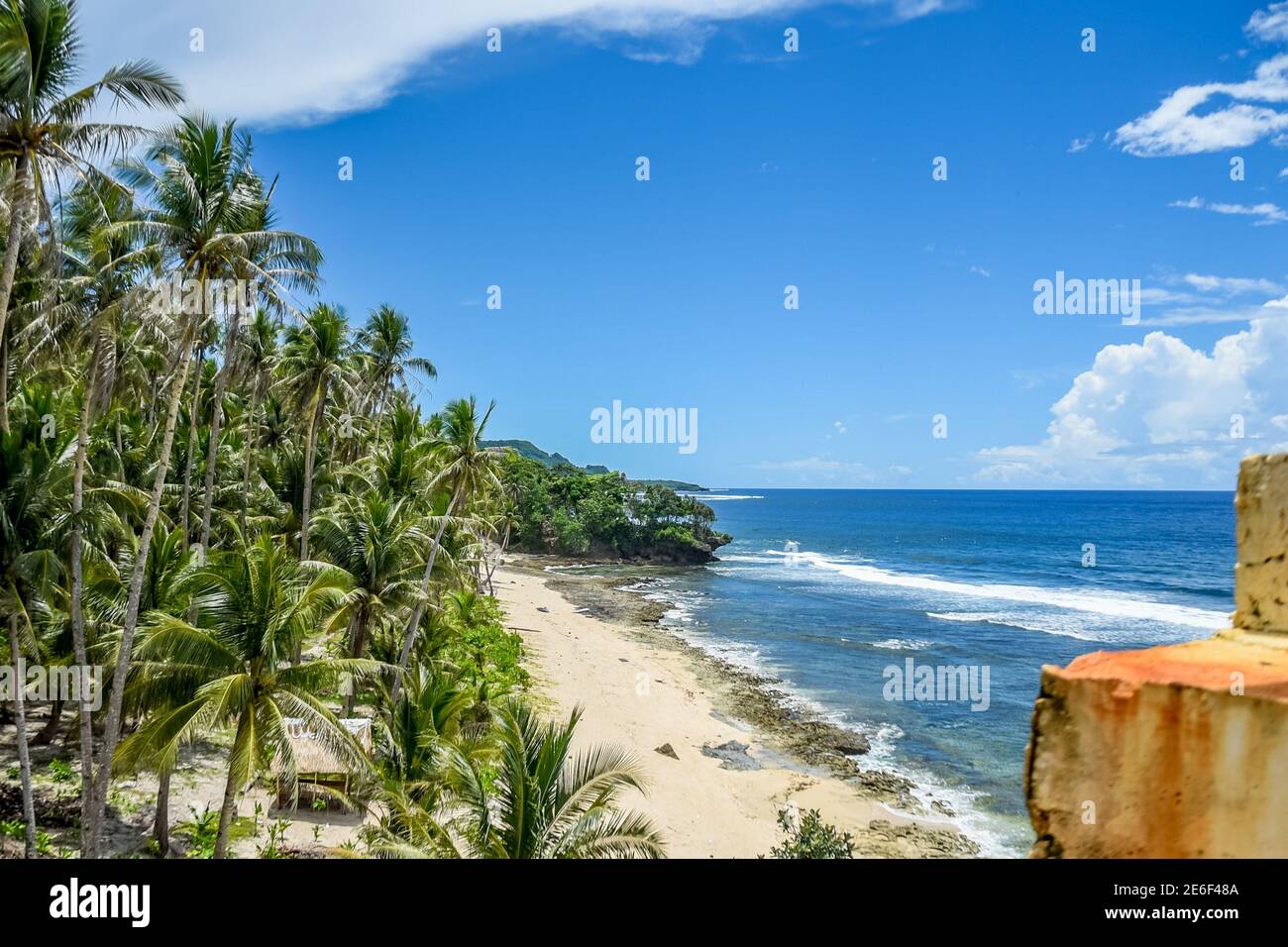 Siargao Island Himaya Beach, Best White Lighthouse and Amazing Coconuts ...