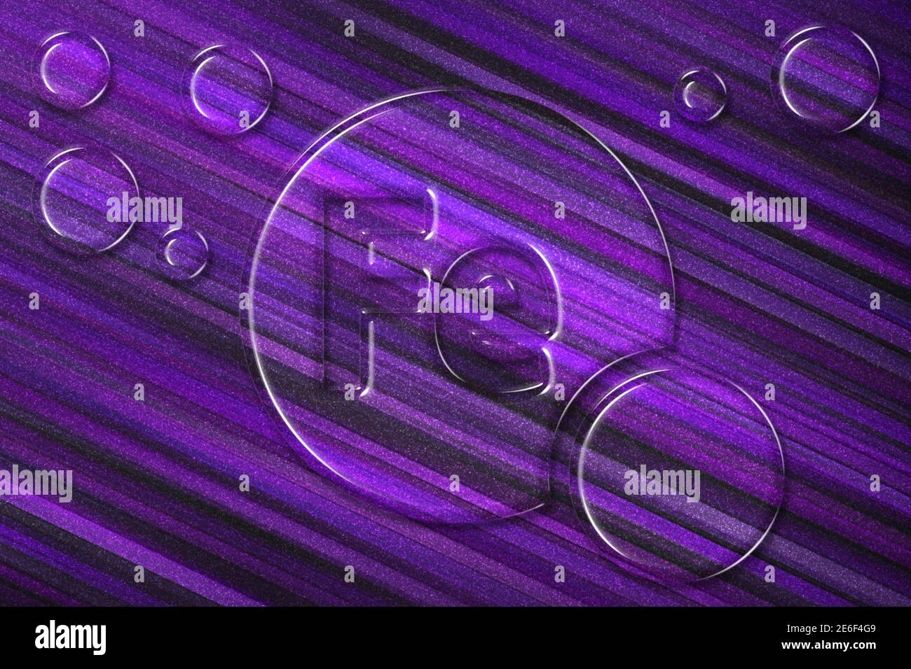 Chemical element with symbol fe hi-res stock photography and images - Alamy