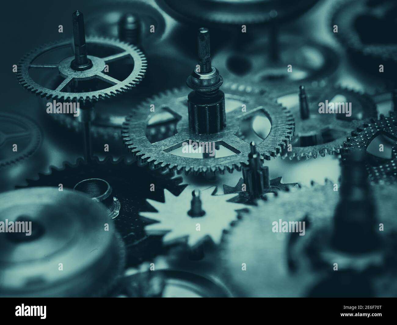 Cog cogs brass hi-res stock photography and images - Alamy