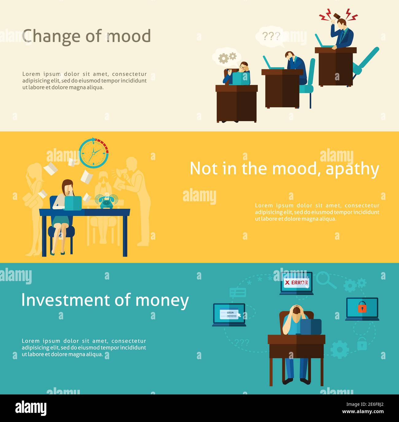 Personnel change Stock Vector Images - Alamy