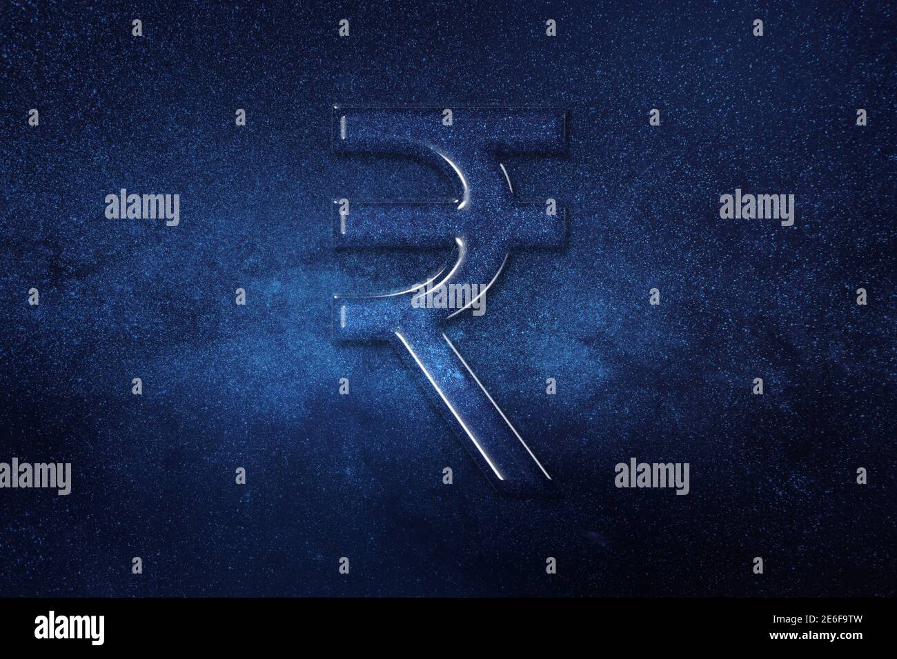 Indian Rupee, INR Rupee currency, Monetary currency symbol, space ...
