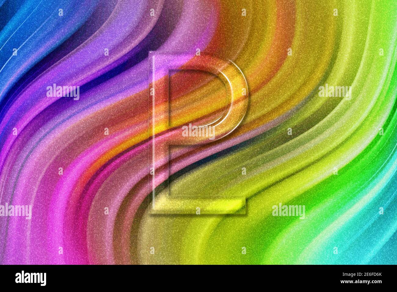 Symbol of Pluto, Pluto Sign, astrology Pluto planet, rainbow glitter ...