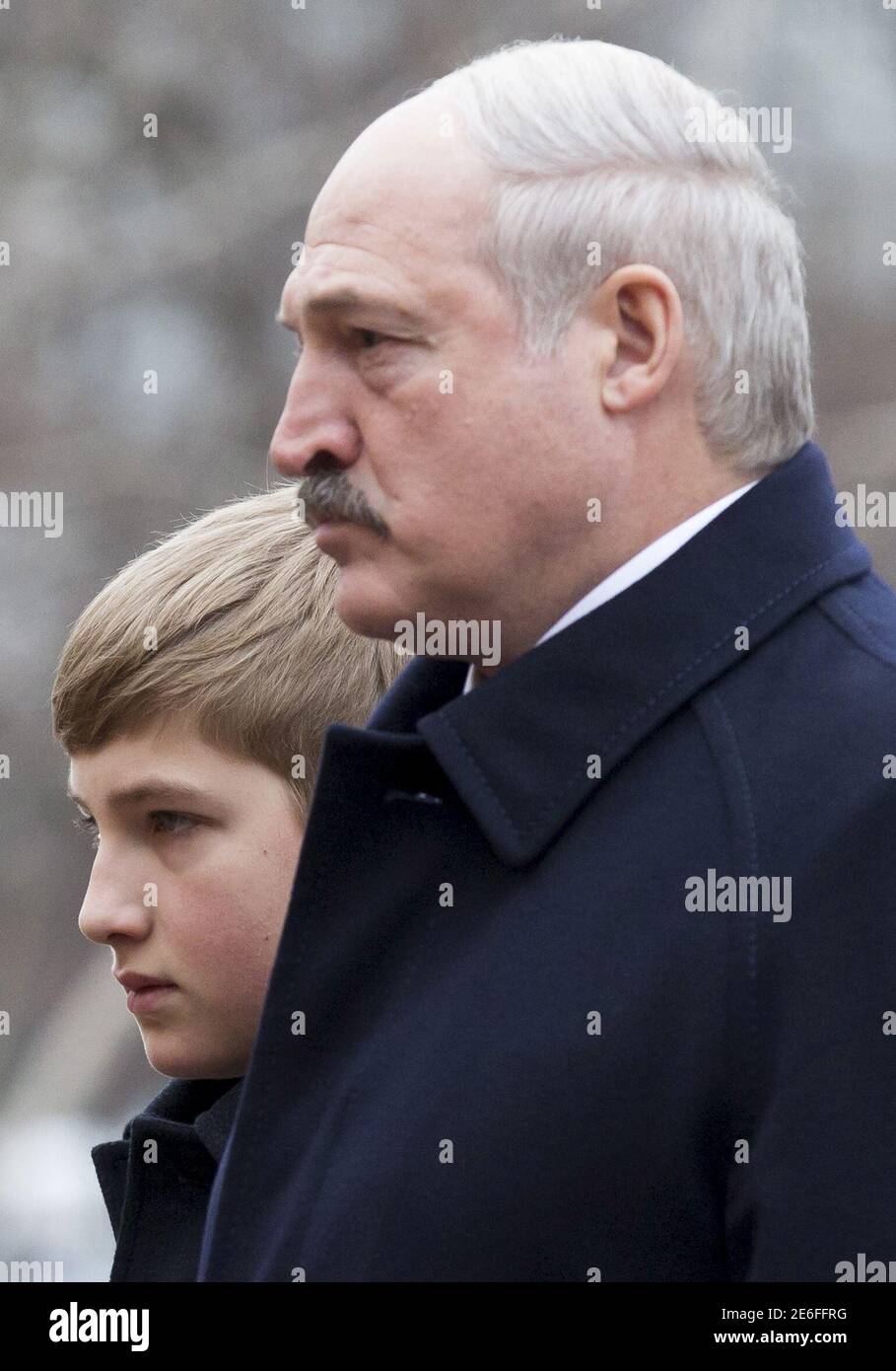 Belarus president alexander lukashenko son hi-res stock photography and ...
