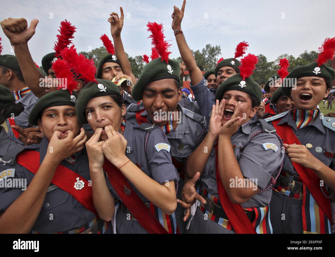Indian cadets hi-res stock photography and images - Alamy