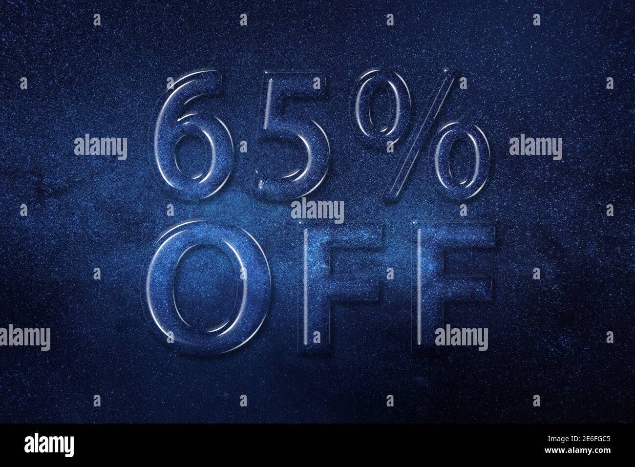 Sale and discount Price off tag, label or badge, 65 percent sale, space ...