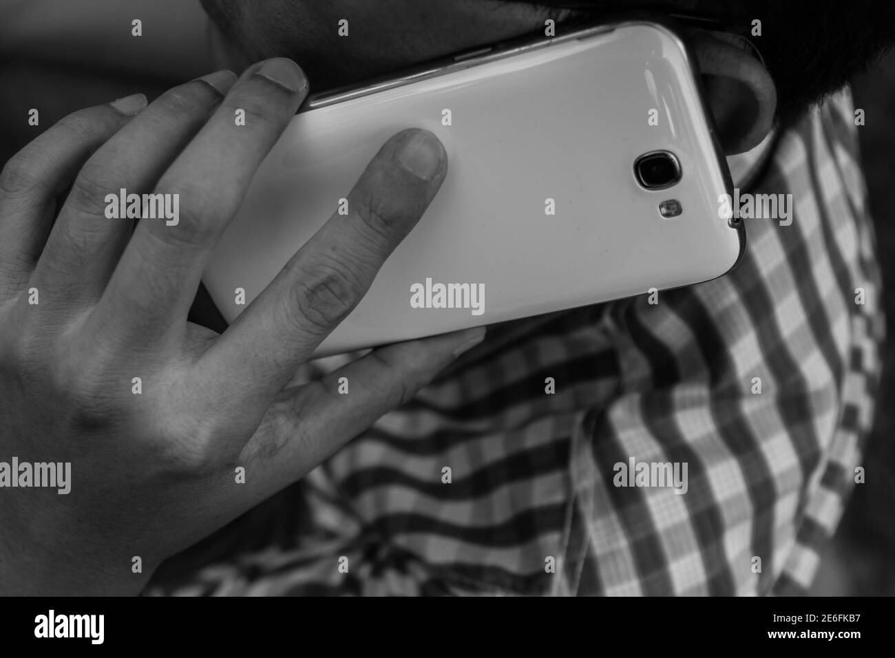 Lawyer mobile Black and White Stock Photos & Images - Alamy