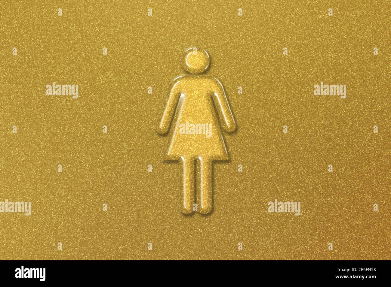 Sticker restroom hi-res stock photography and images - Alamy