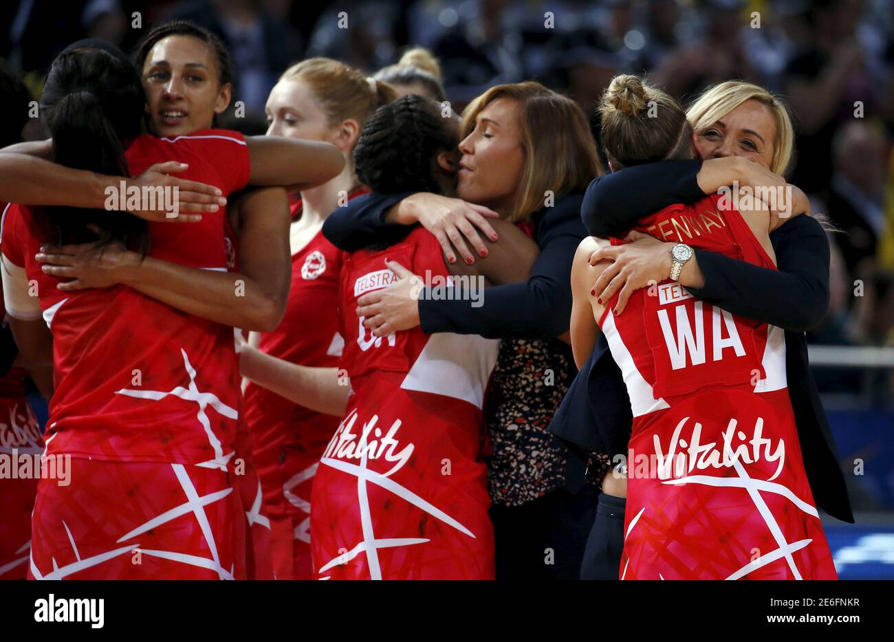 England netball team hi-res stock photography and images - Alamy