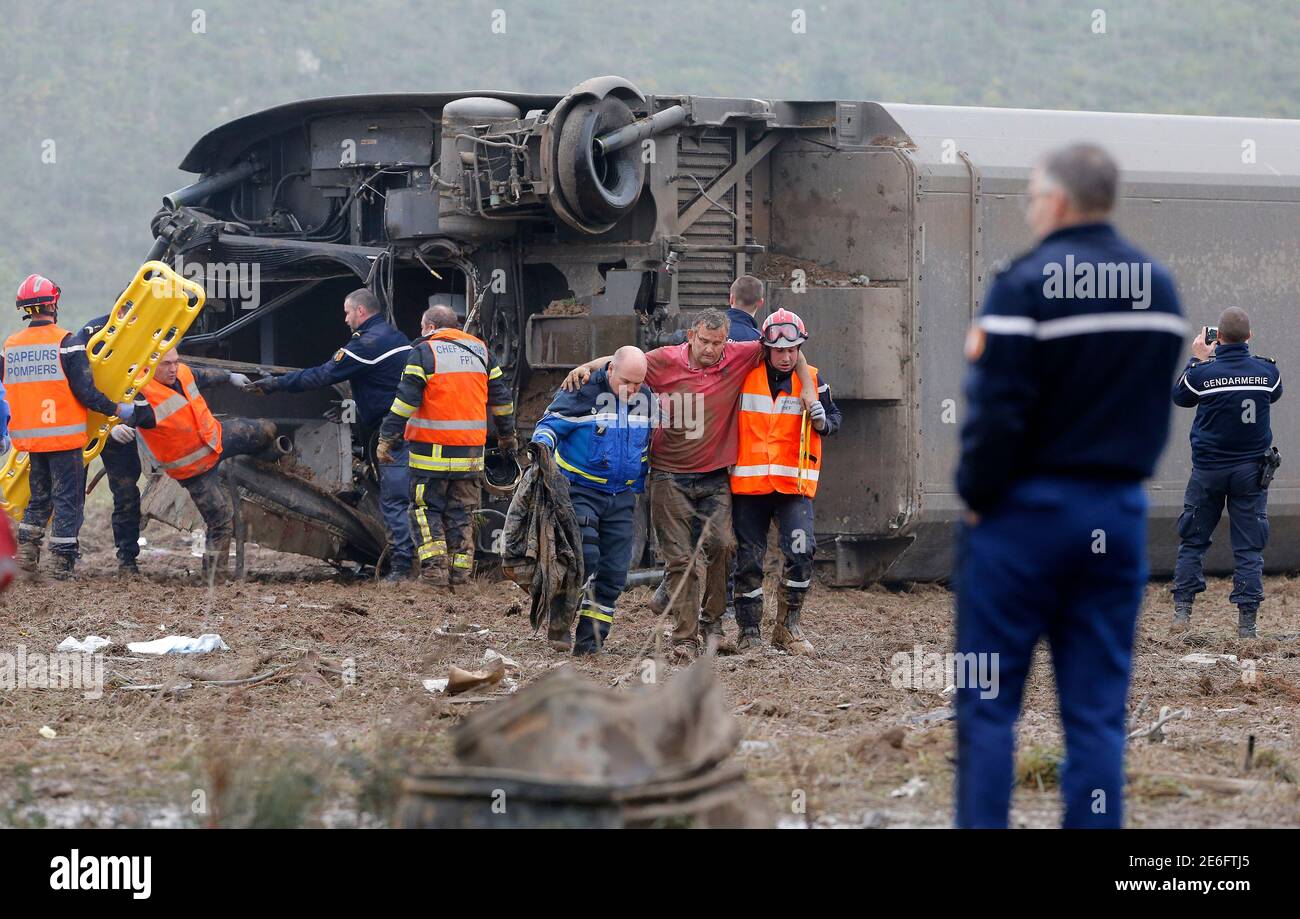 Tgv train accident hi-res stock photography and images - Alamy
