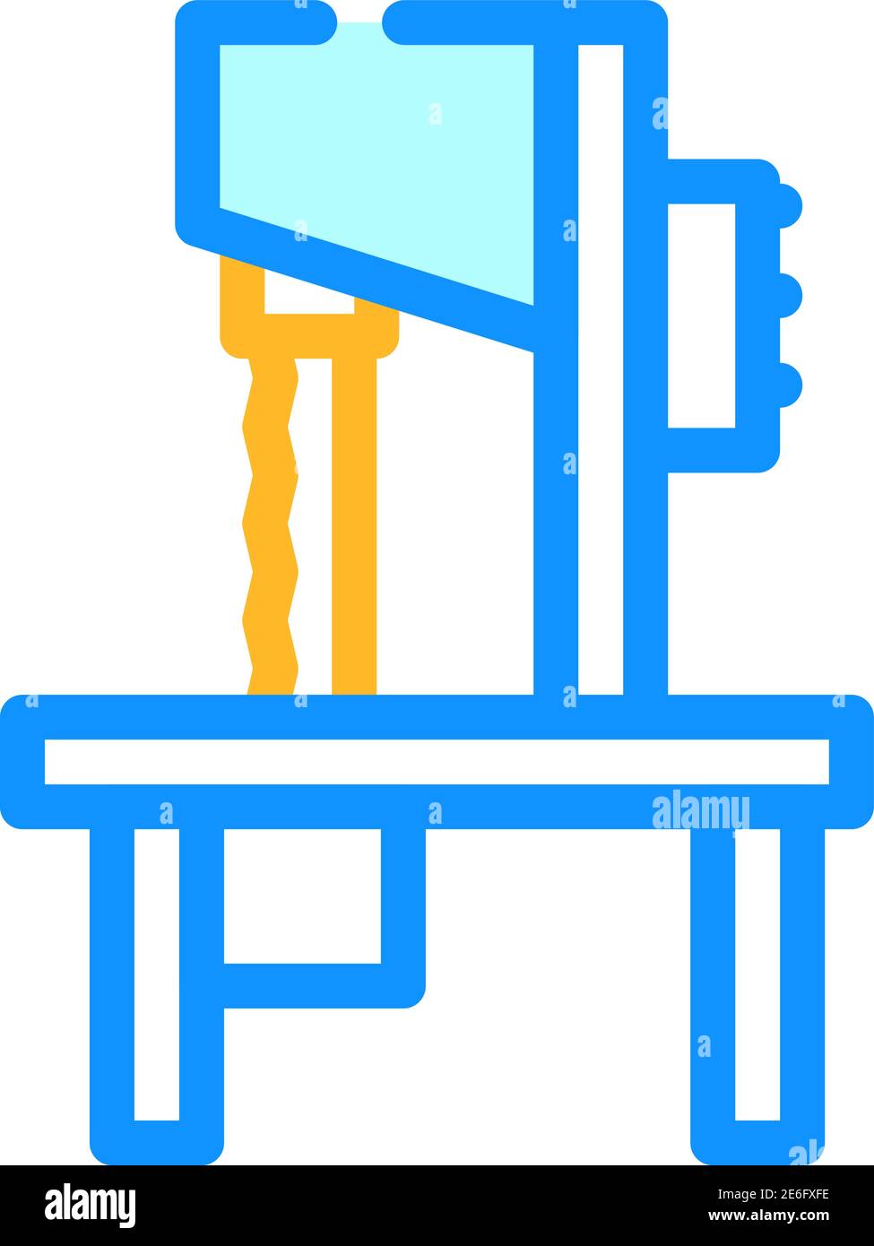 bandsaw equipment color icon vector illustration flat Stock Vector ...