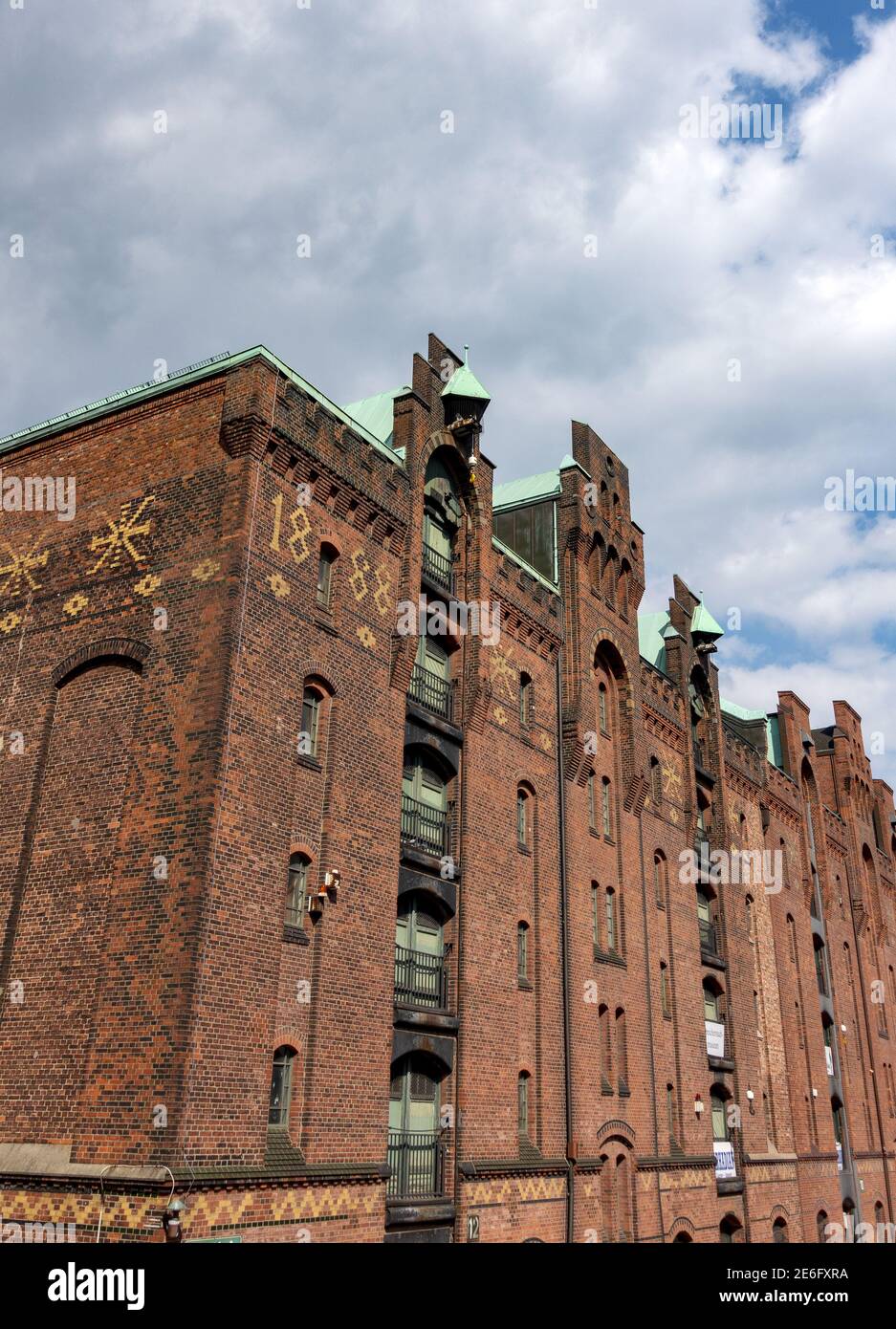 Modern hamburg brick architecture hi-res stock photography and images ...