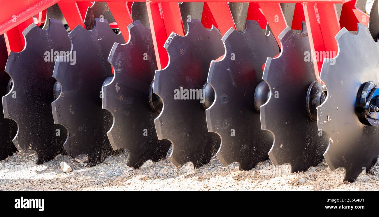 Harrow tool agriculture farming hi-res stock photography and images - Alamy