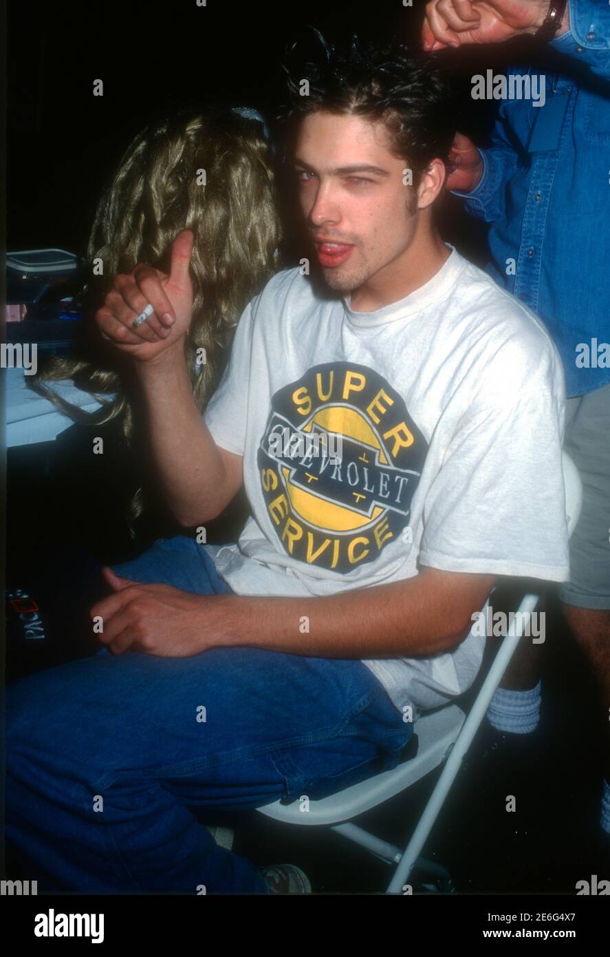 Santa Monica, California, USA 2nd May 1996 Model Mike Campbell poses ...