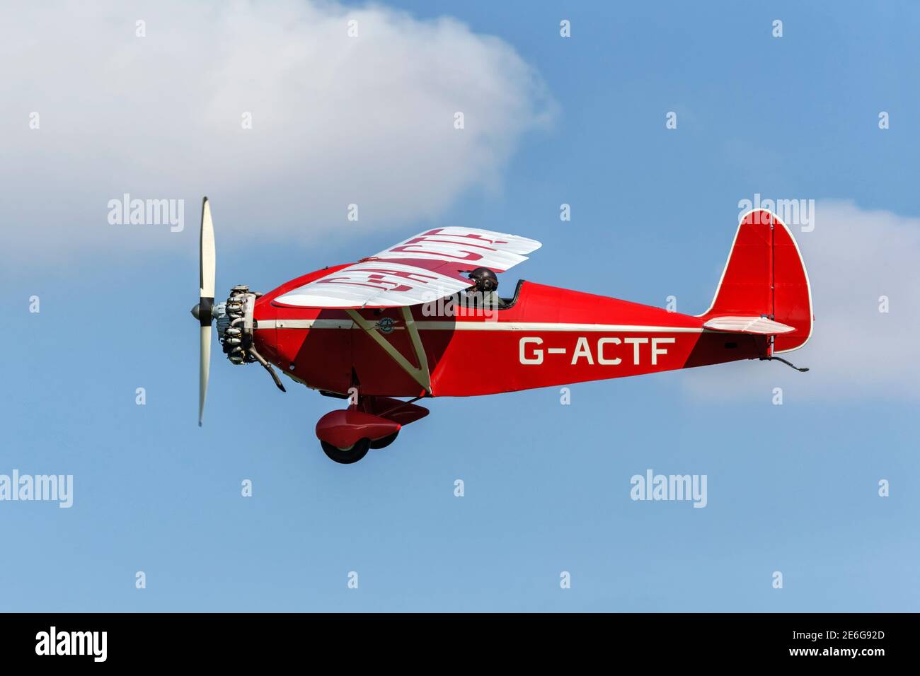 1930 Comper CLA7 Swift Stock Photo - Alamy