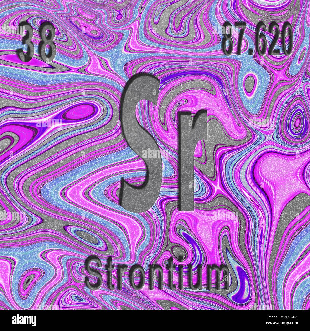 Strontium Atom