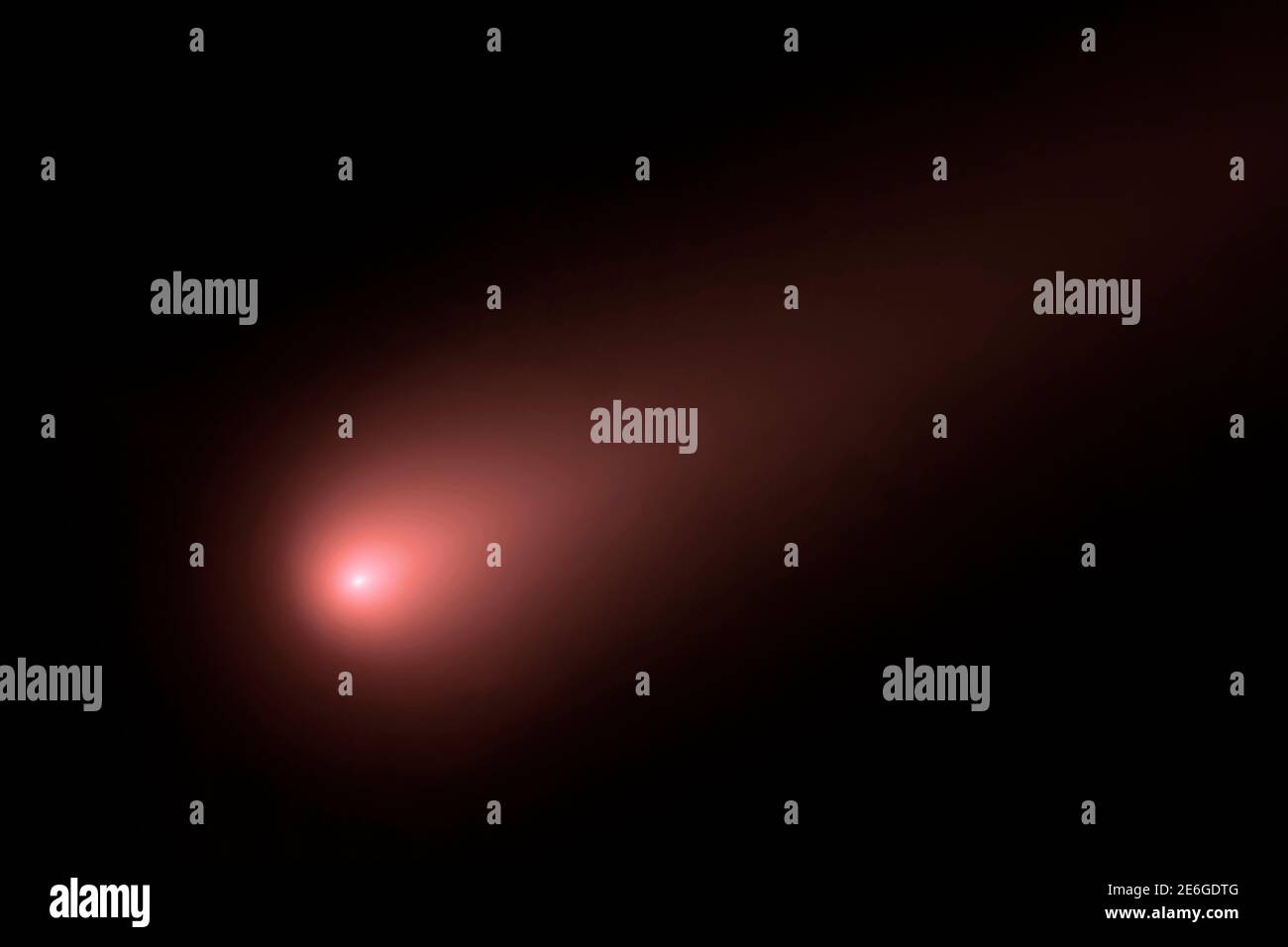 Comet shooting star in space hi-res stock photography and images - Alamy