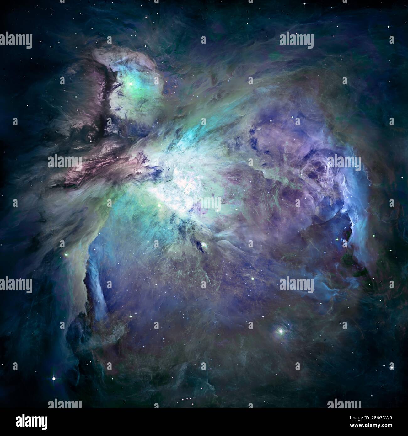 Pulsar Nebula Taken From The Hubble Spacecraft