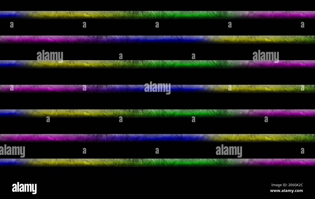 Colored abstract background - tubes in rainbow colors on dark ...