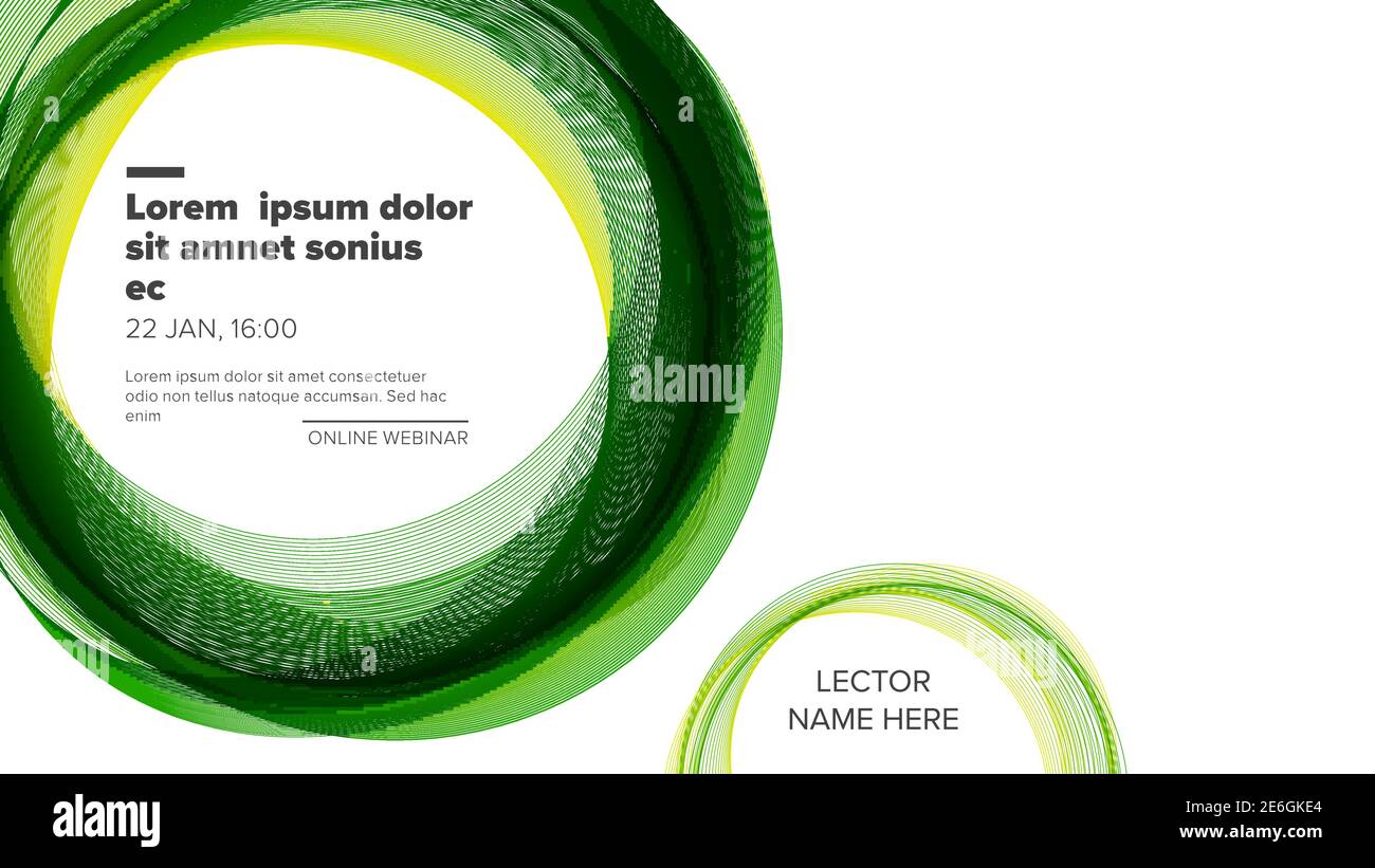 Social network event cover banner header template for online webinar ...