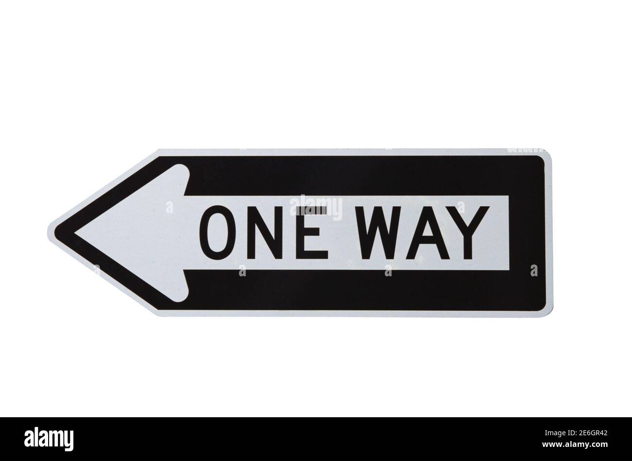 One Way sign Stock Photo - Alamy