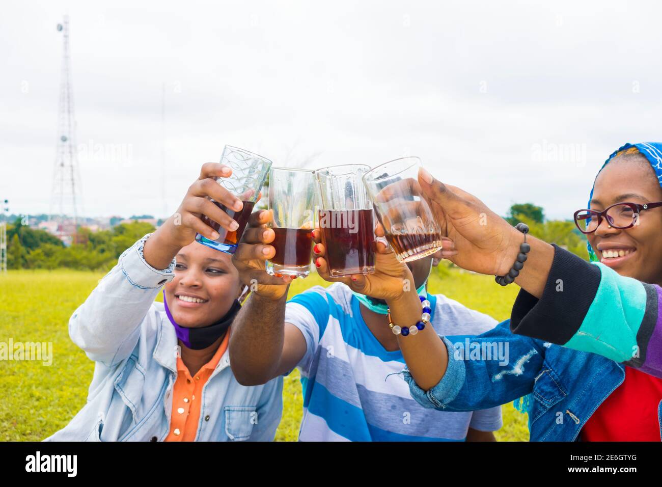 Black People Drinking Beer