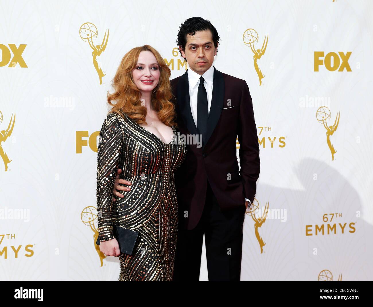 Christina hendricks arrive hi-res stock photography and images - Alamy