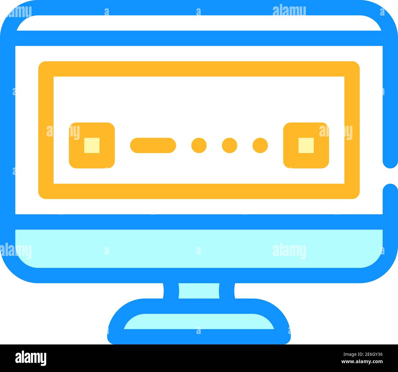 download operating system color icon vector illustration Stock Vector ...