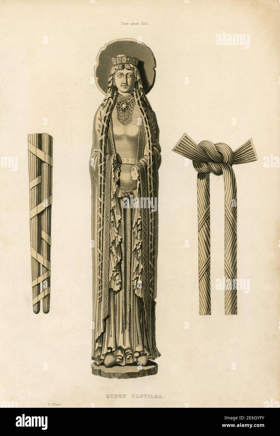 Queen clotilda hi-res stock photography and images - Alamy