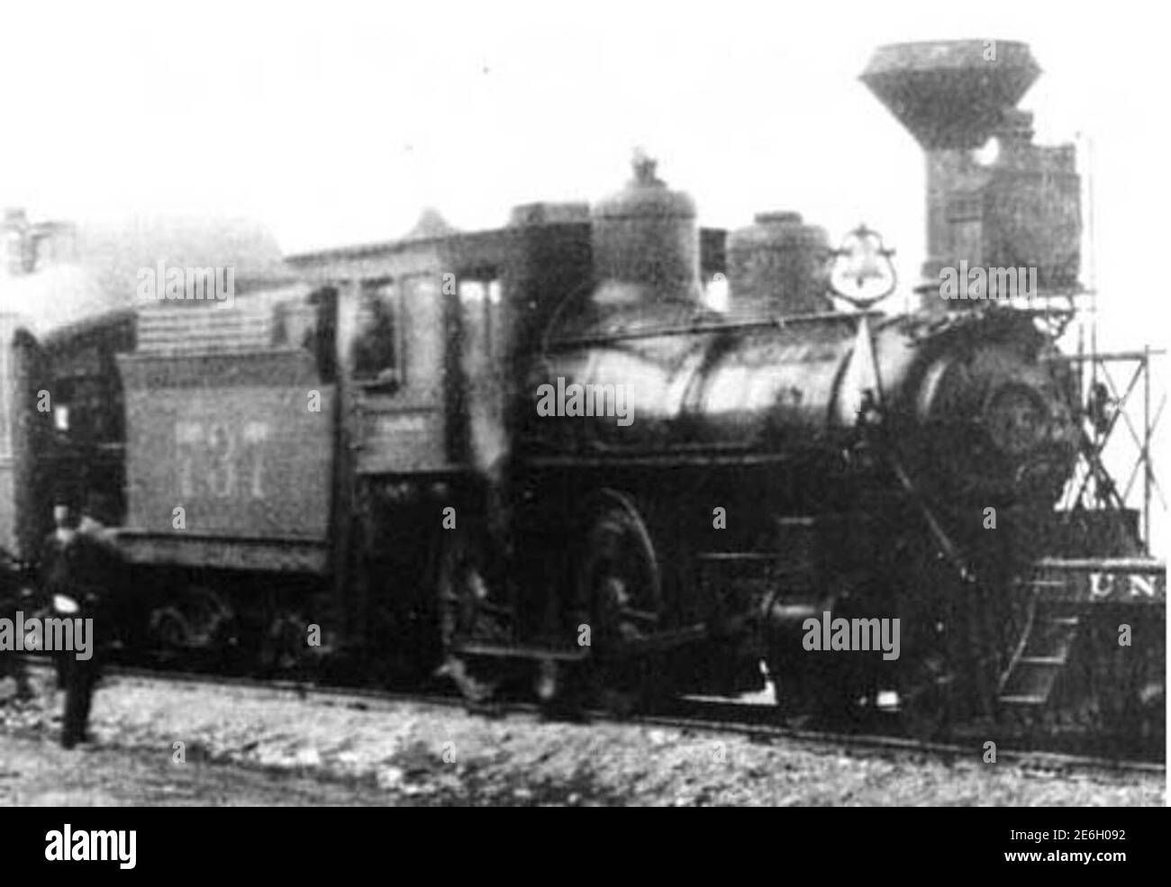 Union Pacific 737, C. 1890 Stock Photo - Alamy